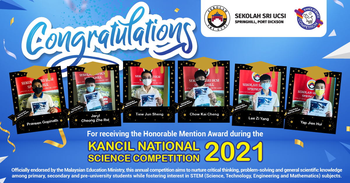 Student’s Achievements - Sekolah Sri UCSI Springhill